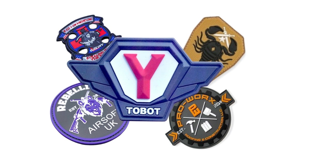 Order Custom PVC Patches & Labels | Patches Manufacturer