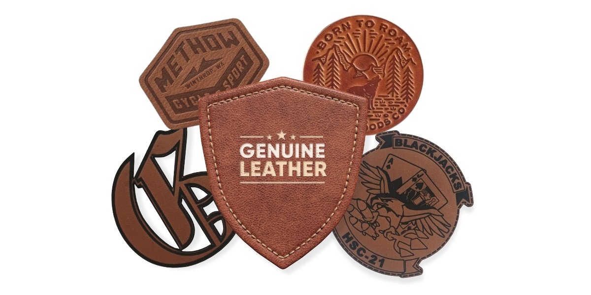 Custom Leather Patches for Hats, jackets & More
